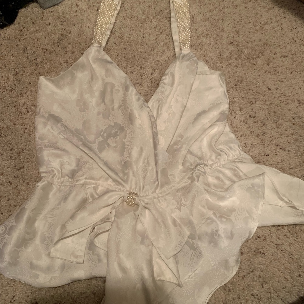 White Vintage Teddy - Gem